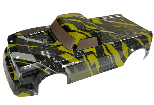 HAIBOXING 1/18TH SCALE RC CARS SPARE PARTS CarCar Body (Brown Black) B ...