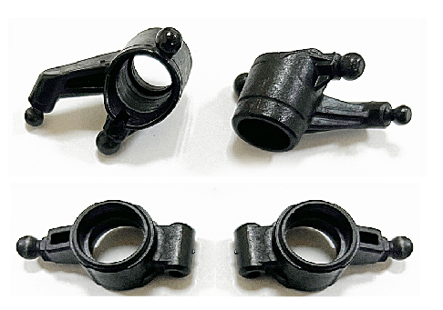 HAIBOXING 1/18TH SCALE RC CARS SPARE PARTS Steering Hubs+Rear Hubs APP ...