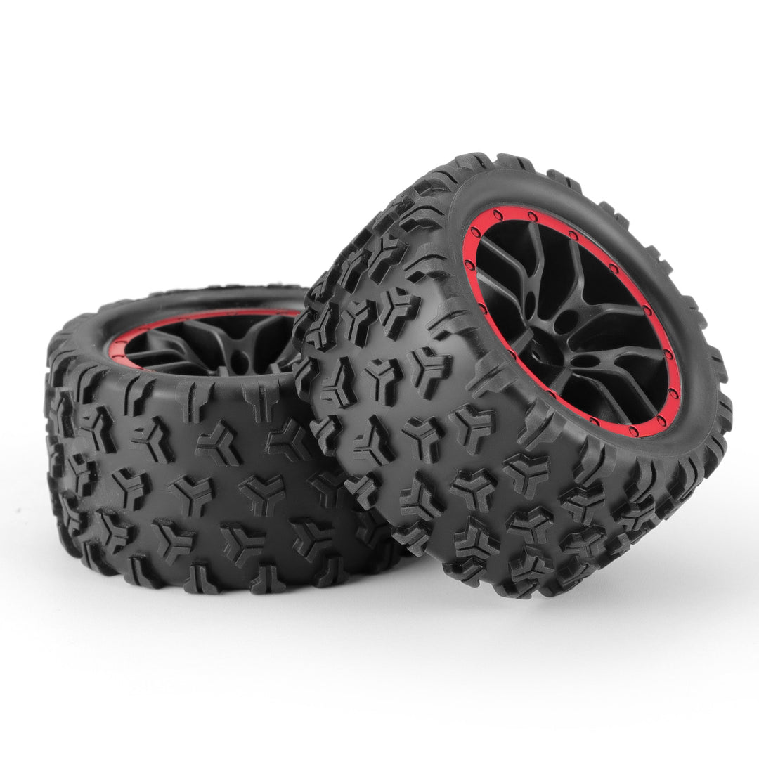 HAIBOXING 1/18TH Scale RC Cars Spare Parts Wheels Complete 2pcs Apply ...