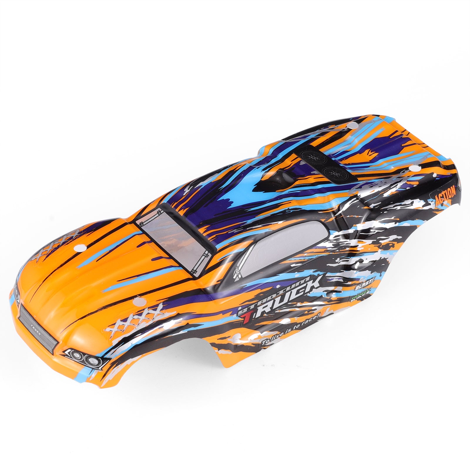 1/18TH Scale RC cars spare parts Truggy Body Shell (Orange) Apply to 2 ...